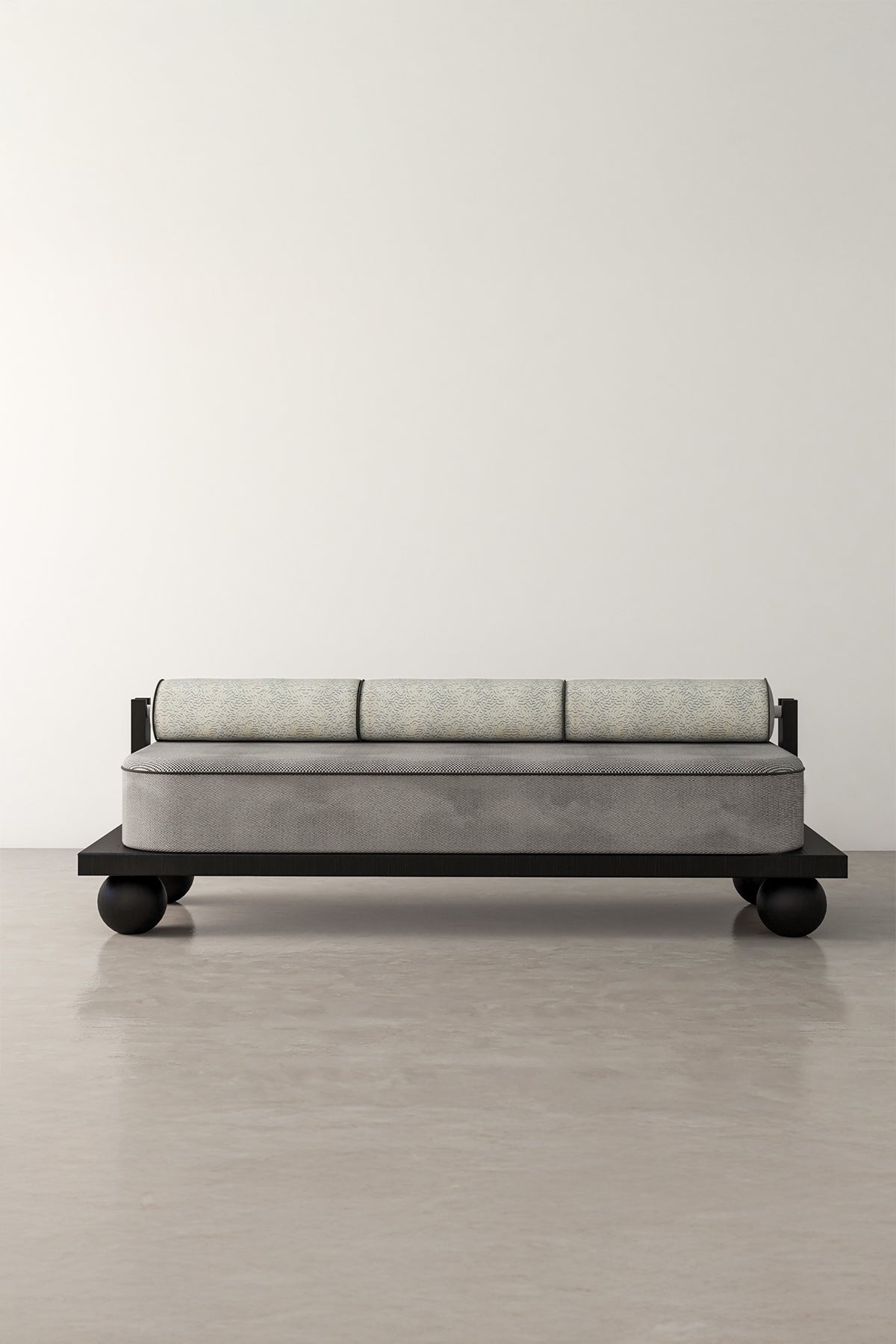 Mario Bench-Siyah - Deekobjects